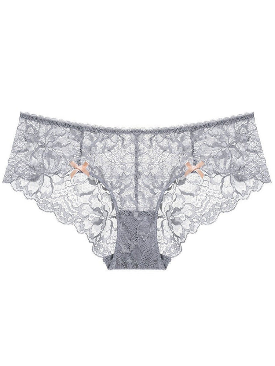 Sexy Sheer Lace Panty Set | High Waisted Lace Panties – LingerDiary ...